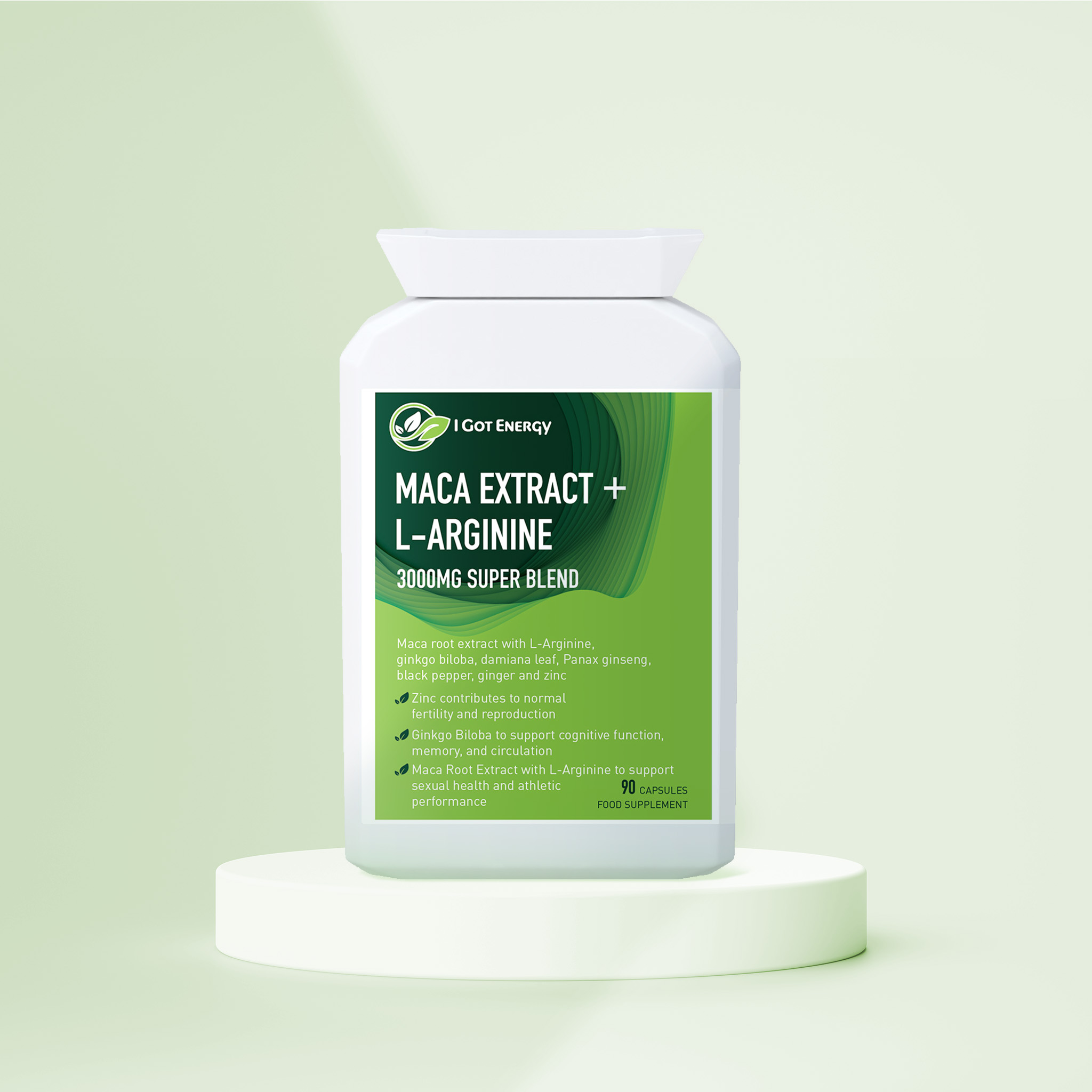 Maca Extract + L-Arginine – iGotEnergy